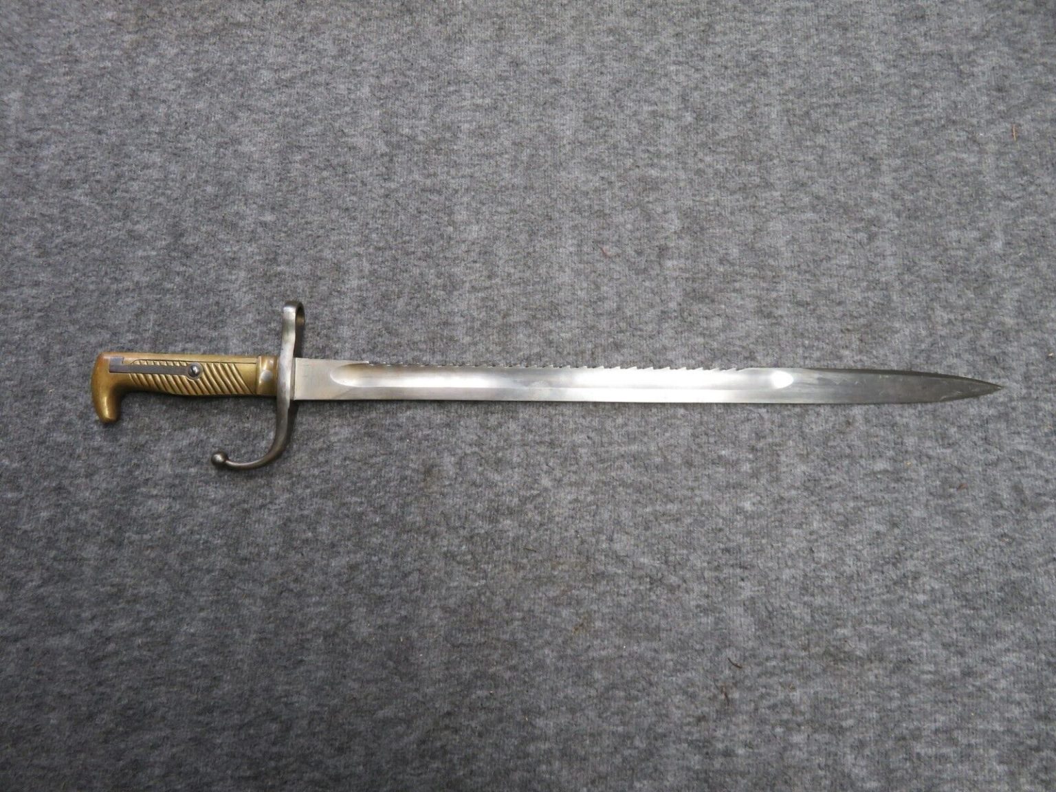 BOER WAR TRANSVAAL OVS MODEL 1895 MAUSER SAWBACK BAYO - Eisel Armory