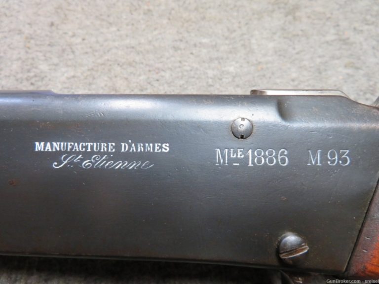 FRENCH MLE 1886 M93 LEBEL RIFLE-1920 BARREL DATE - Eisel Armory
