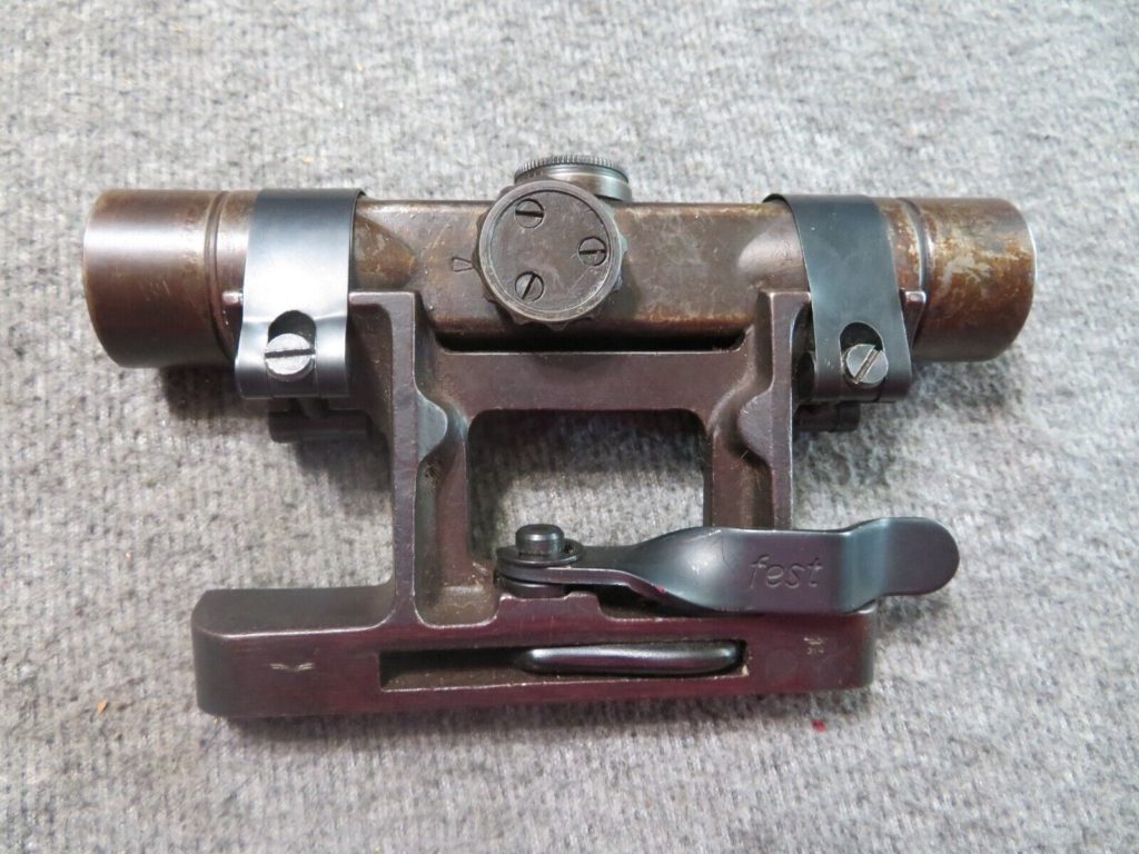 LATE WWII GERMAN K43 RIFLE ZF4 SCOPE - Eisel Armory