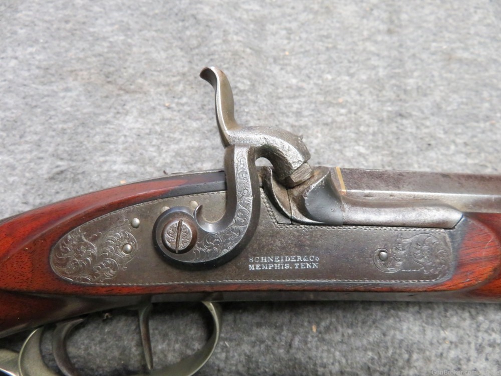 AMERICAN HALF STOCK PERCUSSION MUZZLELOADING RIFLE - Eisel Armory