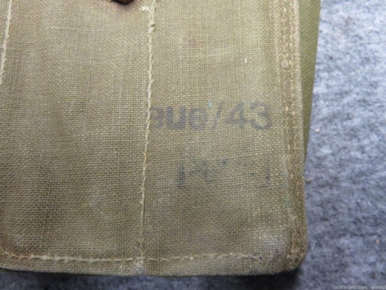 WWII GERMAN MP 40 SUBMACHINE GUN MAGAZINE POUCH - Eisel Armory