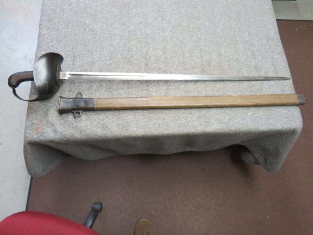 WWI US MODEL 1913 PATTON CAVALRY SABER SWORD - Eisel Armory