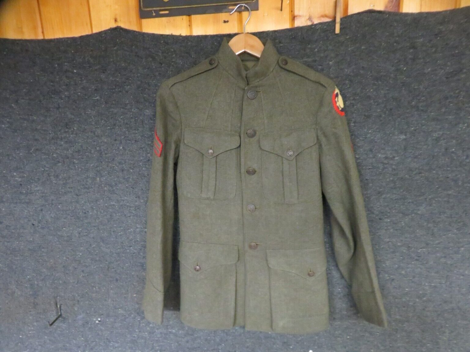 WWI USMC P-1917 UNIFORM TUNIC - Eisel Armory