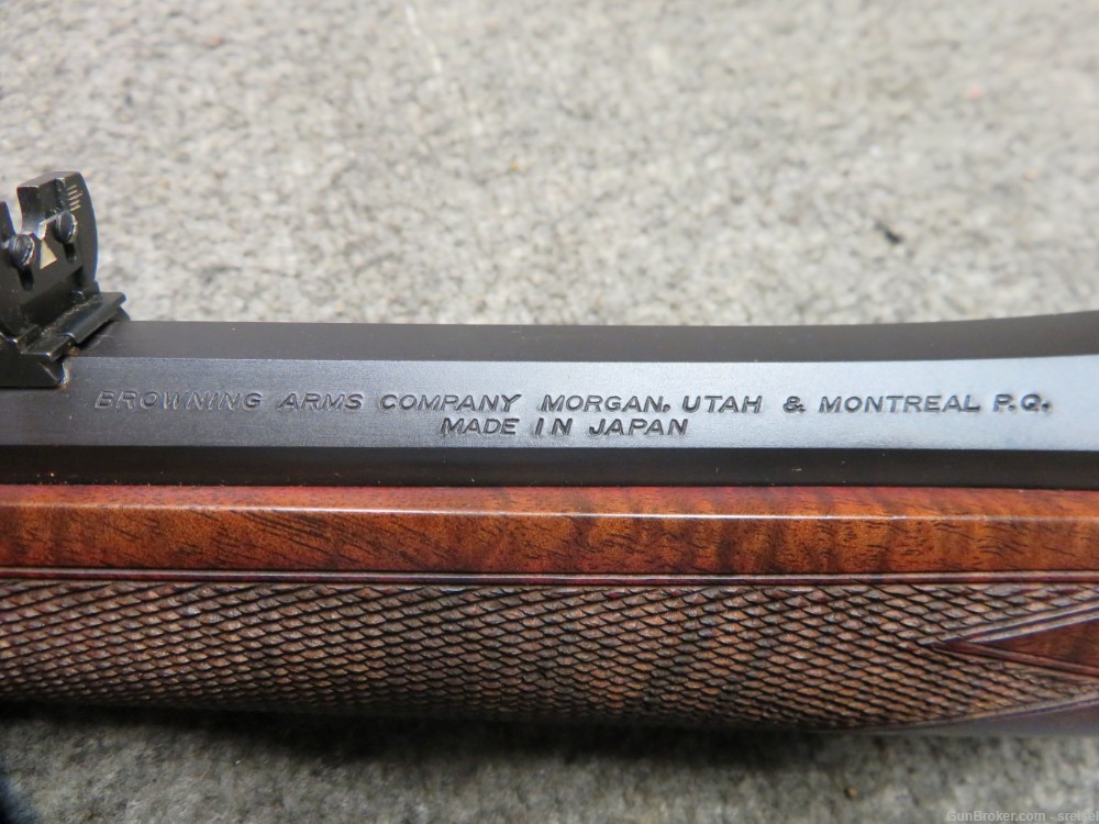 BROWNING MODEL 1885 LOW WALL TRADITIONAL HUNTER SINGLE SHOT RIFLE ...