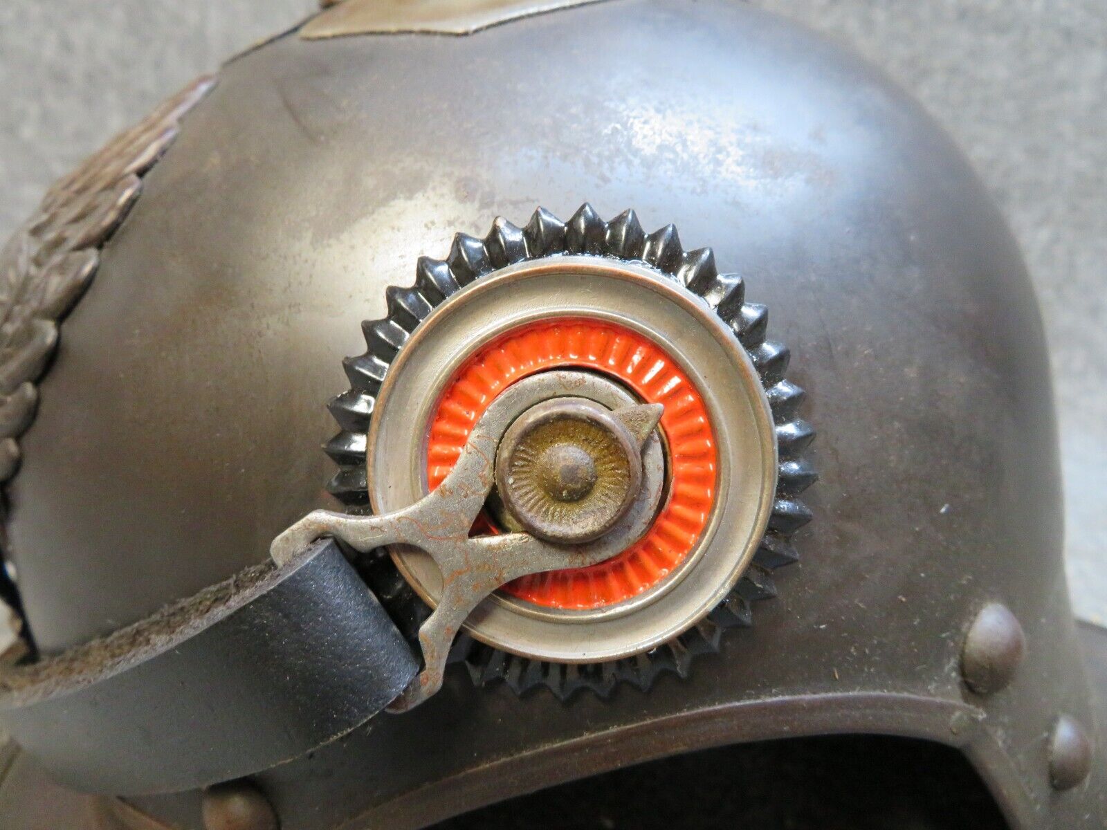 WWI IMPERIAL GERMAN M1915 CUIRASIER “LOBSTER TAIL” HELMET - Eisel Armory