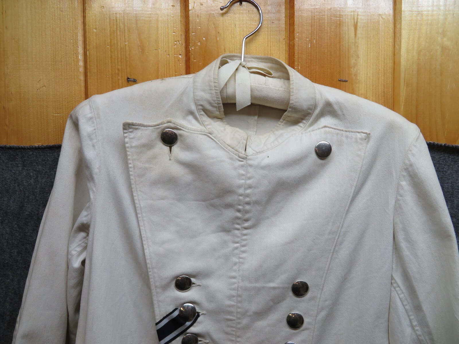 WWI Imperial German Army White Dress Uniform with Iron Cross Ribbon - Eisel Armory
