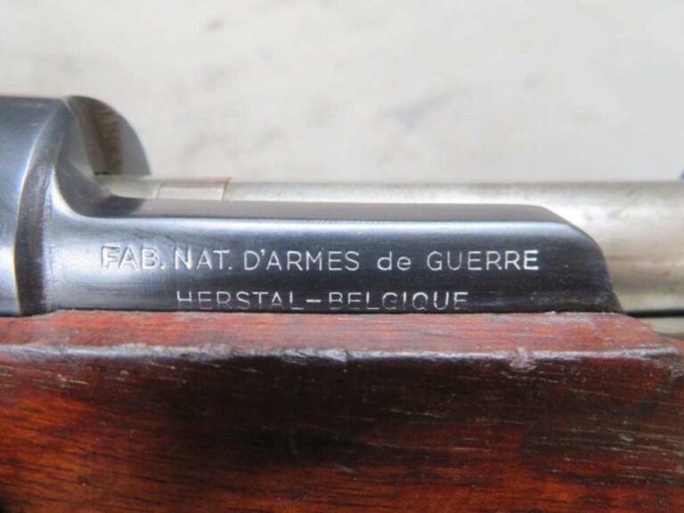 Post-WWII Belgian FN Model 1930 Mauser Carbine – Grenade Launching ...