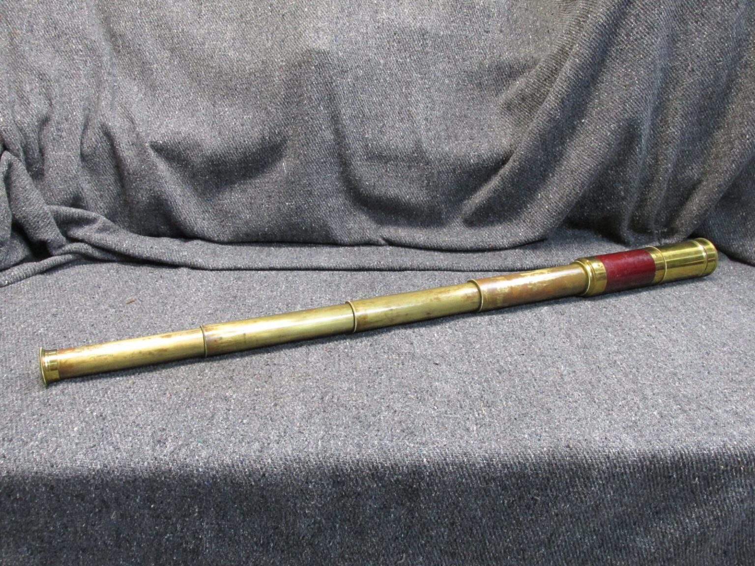 Large Antique French Telescope – 5 Stage – 36″ Extended – Paris Maker ...