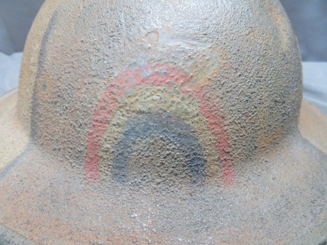 WWI U.S. Model 1917 Helmet – Original Camo Paint – 42nd Infantry ...