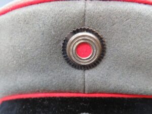 WWI German Officer Visor Cap – Artillery & Pioneers - Eisel Armory